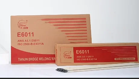 Tianjin Bridge Rutile Cellulosic Type E6011 Welding Rods For Pipeline ...