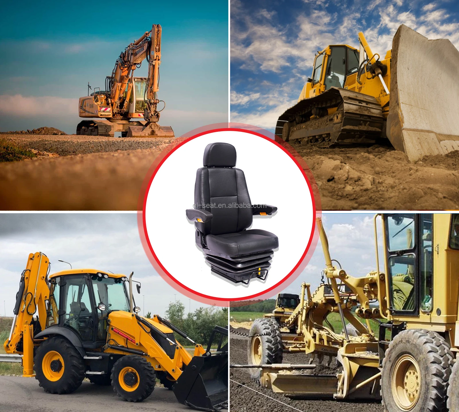 Universal Articulated Dump Truck Parts Seat For Volvo - Buy Dump Truck ...