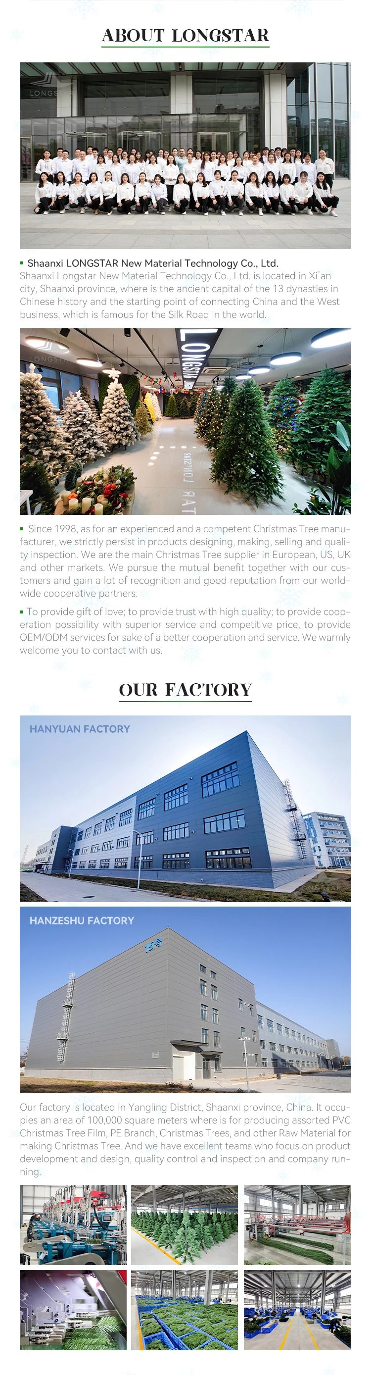 Snow Effect Slim Christmas Tree With Metal Stand - Buy Christmas Tree ...