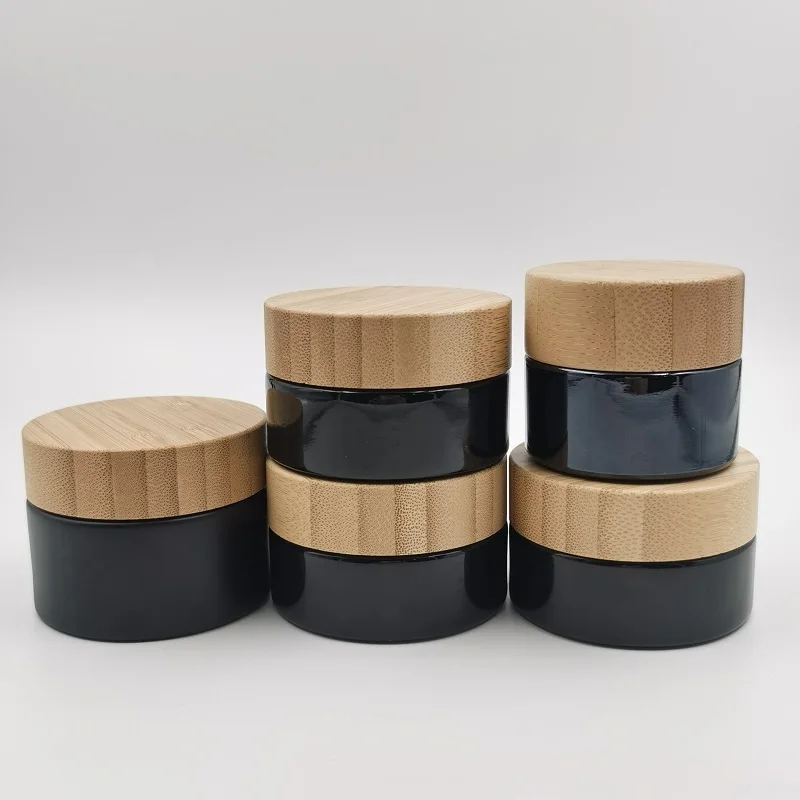 Customize Glass Jars with White Lids - Perfect for Cosmetics