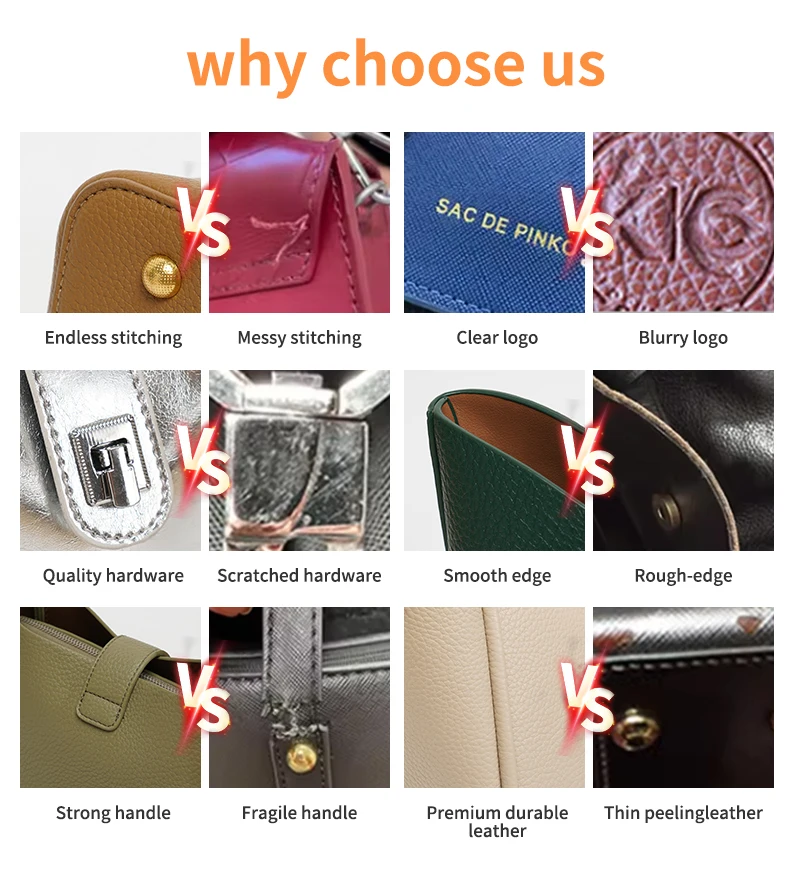 Custom Logo Large Purses and Handbags Luxury Brand 2024 Designer Single ...