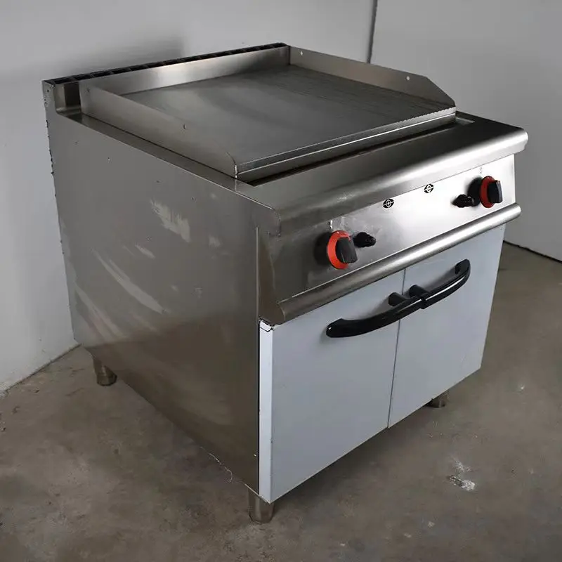 Free Standing Commercial Gas Griddle with Cabinet Bottom| Alibaba.com
