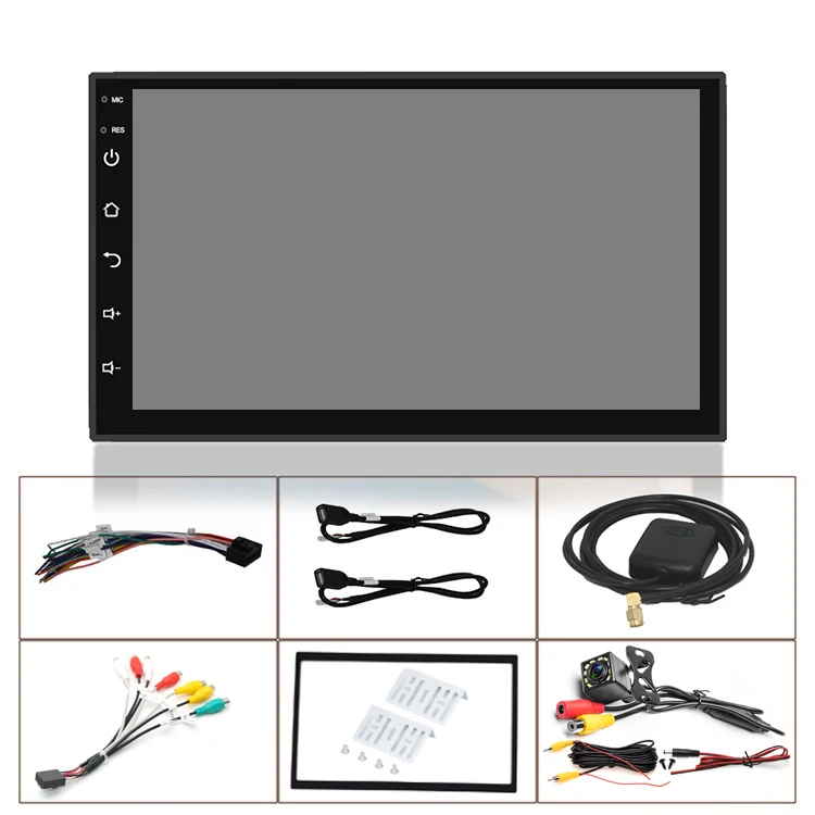 Android Car Stereo Radio With Camera 7" Universal Gps Wifi Navigation ...