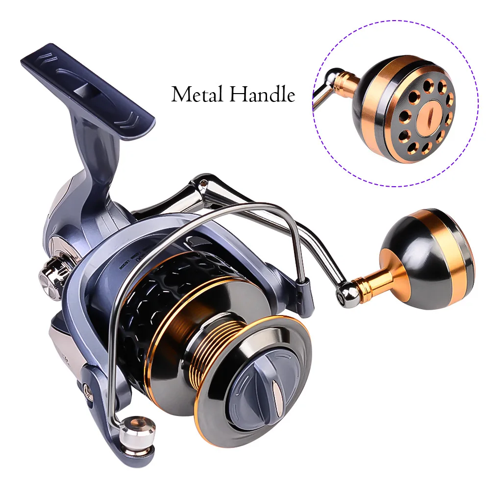 High Quality Spinning Fishing Reel Dr2000-7000 Rotating Spool Full ...