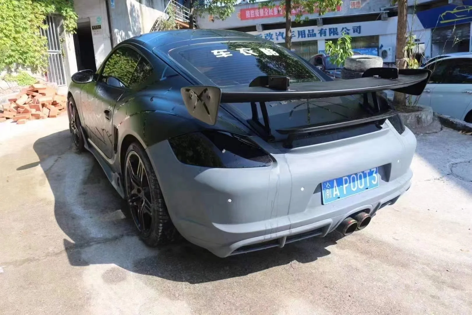 Porsche GT4 Turbo Kit - 987 Boxster Body Kit Perfect Fit