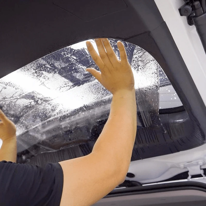 Transparent Car Window Glass Tint Film Black 35% Vlt High Insulation Uv ...