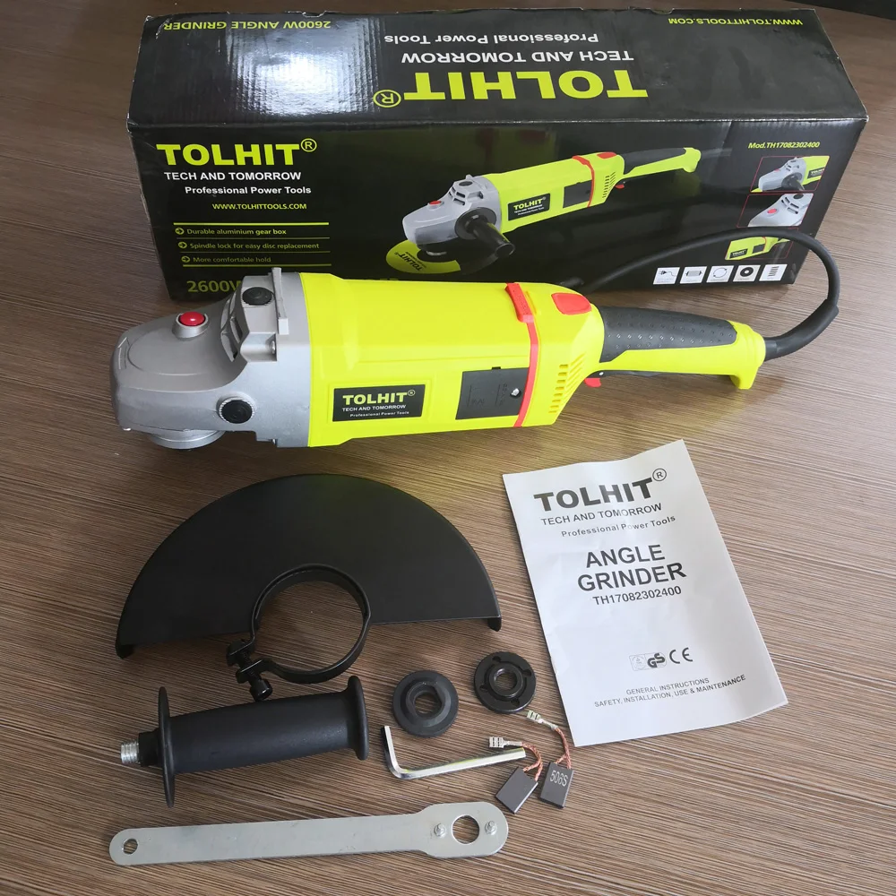 Tolhit 3000w 2500w 9 Inch Yellow Cutting Machine Industrial Heavy Duty ...
