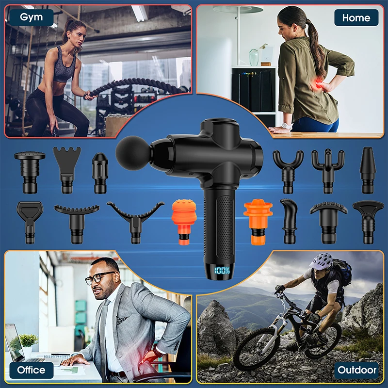 High Quality Fascial Muscle Leg Multifunctional Massager High Speed ...