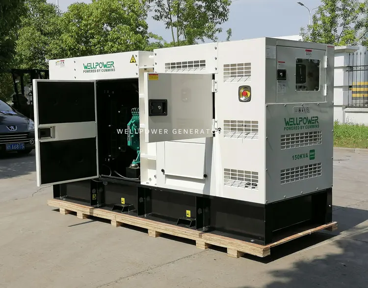 3ph Industrial Electric Power Generator 250 Kva 220v Diesel Generators ...