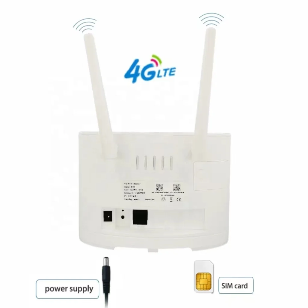 Hot Sale N300 Wireless 4G Modem 2.4G Wifi LTE CPE Router With Sim Card ...
