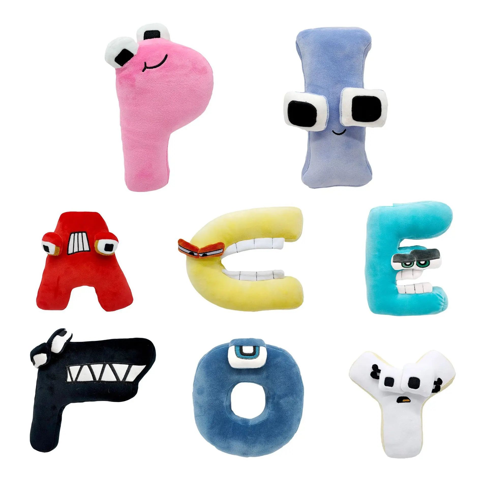 New Abcd Toys Alphabet Lore Plush For Kid Plush Alphabet Letter Toys ...
