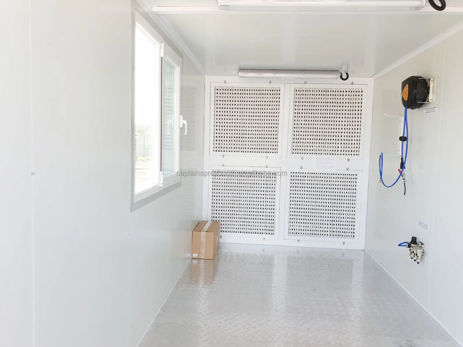 Container Paint Booth - Efficient Wheel Repair Solutions