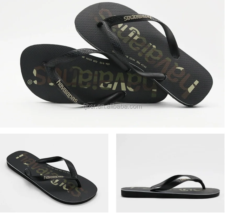 Brazil Custom Printing Flip-flops Summer Bench Style Slippers Shoes ...
