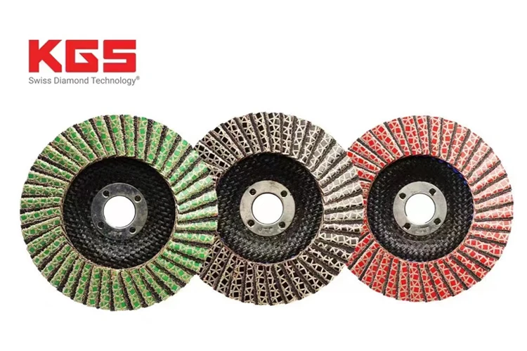 STS CP Diamond Louver Abrasive Electroplate Diamond Flexible Flap Disc ...