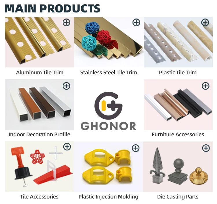 Building Materials Name Flexible Floor Transition Strips - Buy Floor ...