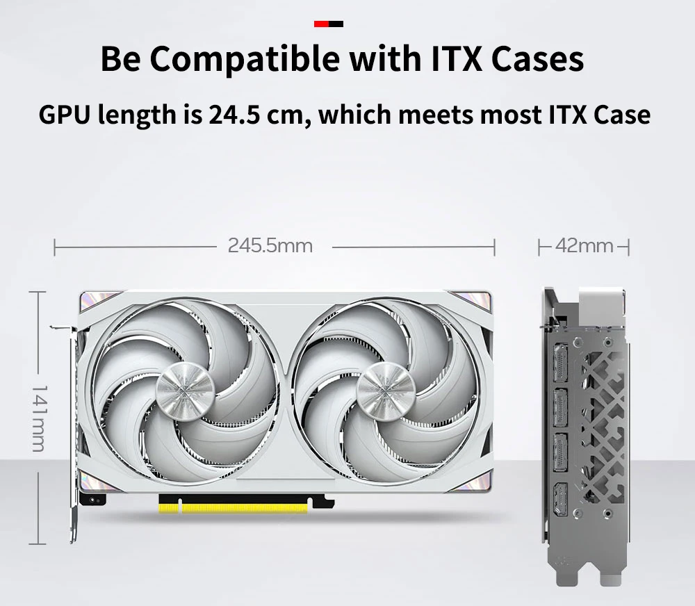 GAINWARD RTX 5060 Ti SNOW WHITE X2 OC - Gaming Graphics Card