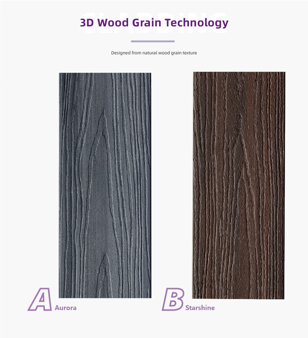 COOWIN WPC Wall Panels - Durable, Stylish Outdoor Cladding