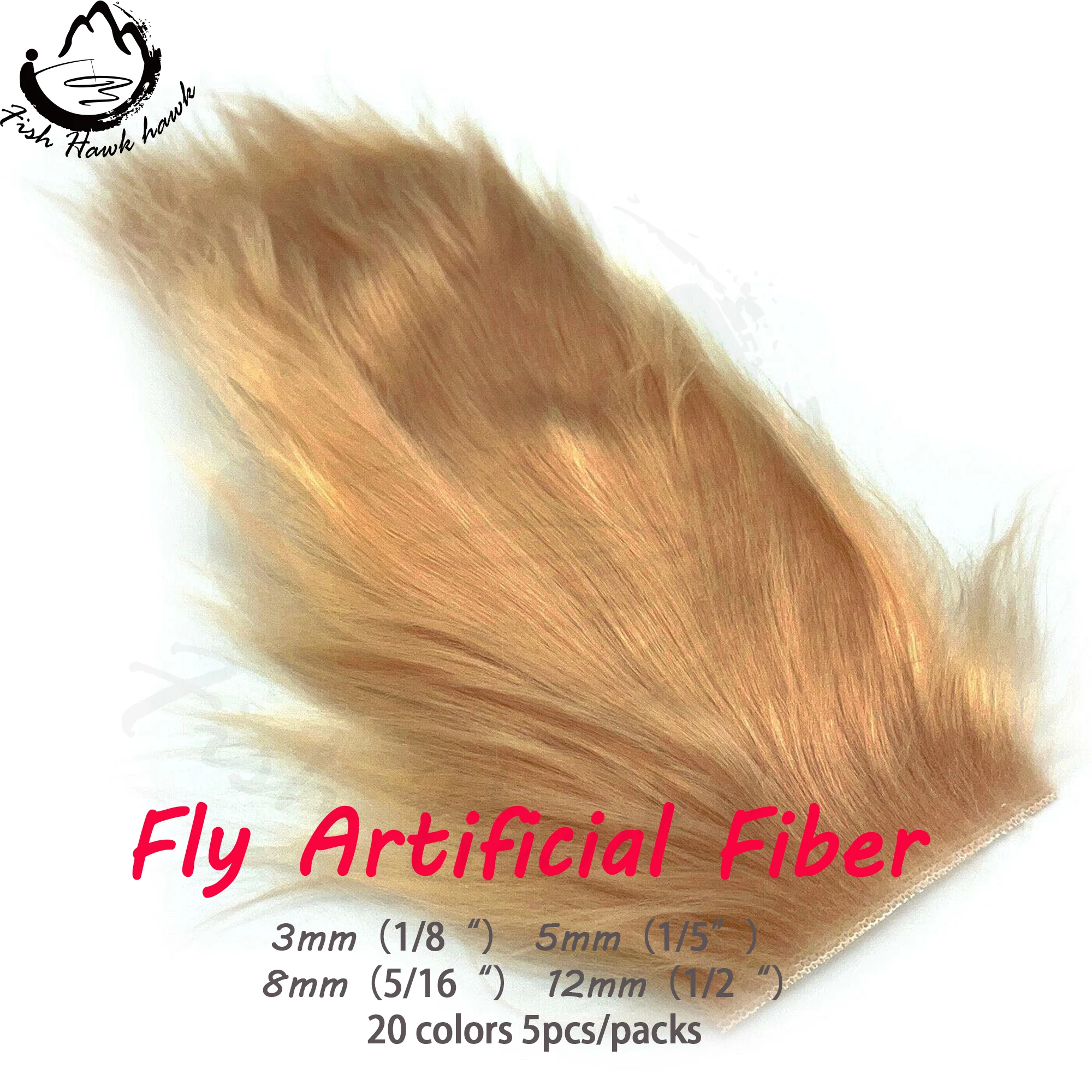 Wholesale 20 Colors Fly Artificial Fiber Fox Hair For Fly Tying ...
