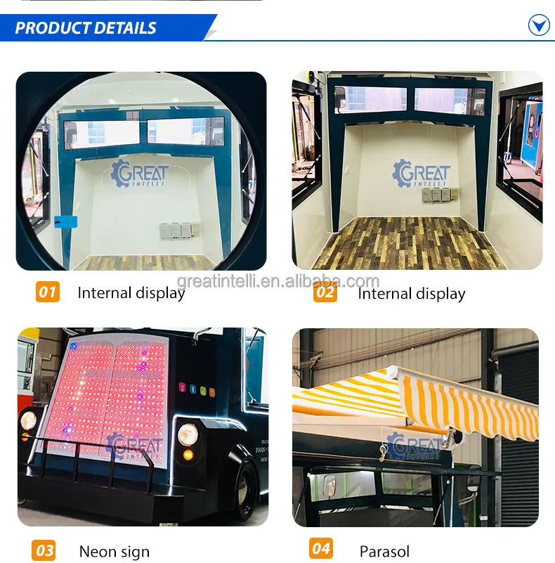 Ice Cream Truck - Mobile Catering & Crepes Van for Sale