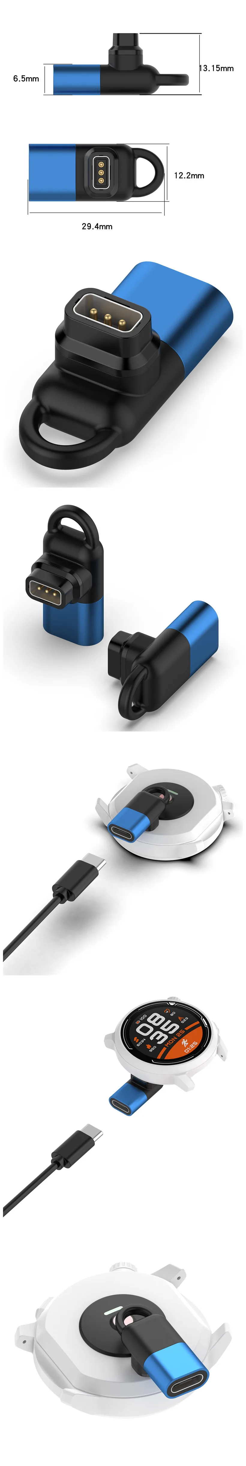 Smartwatch Charger Cable - Fast Charging for COROS Devices