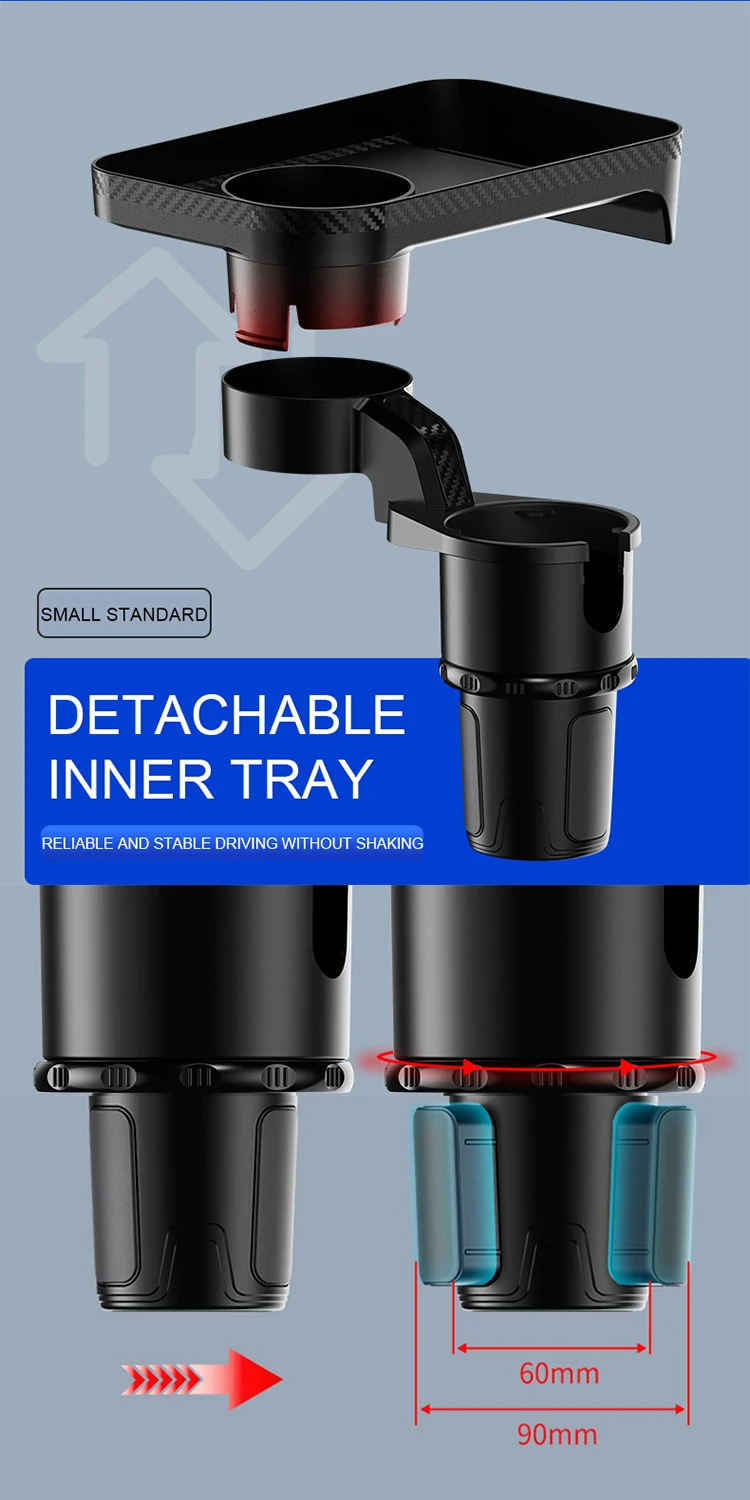 휴대용 컵 홀더 식사 트레이 확장 테이블 스탠드 휴대 전화 홀더 조절 범용 자동차 트레이 테이블 자동차 컵 홀더 Buy 컵 홀더컵 홀더 확장기 자동차자동차 컵 홀더