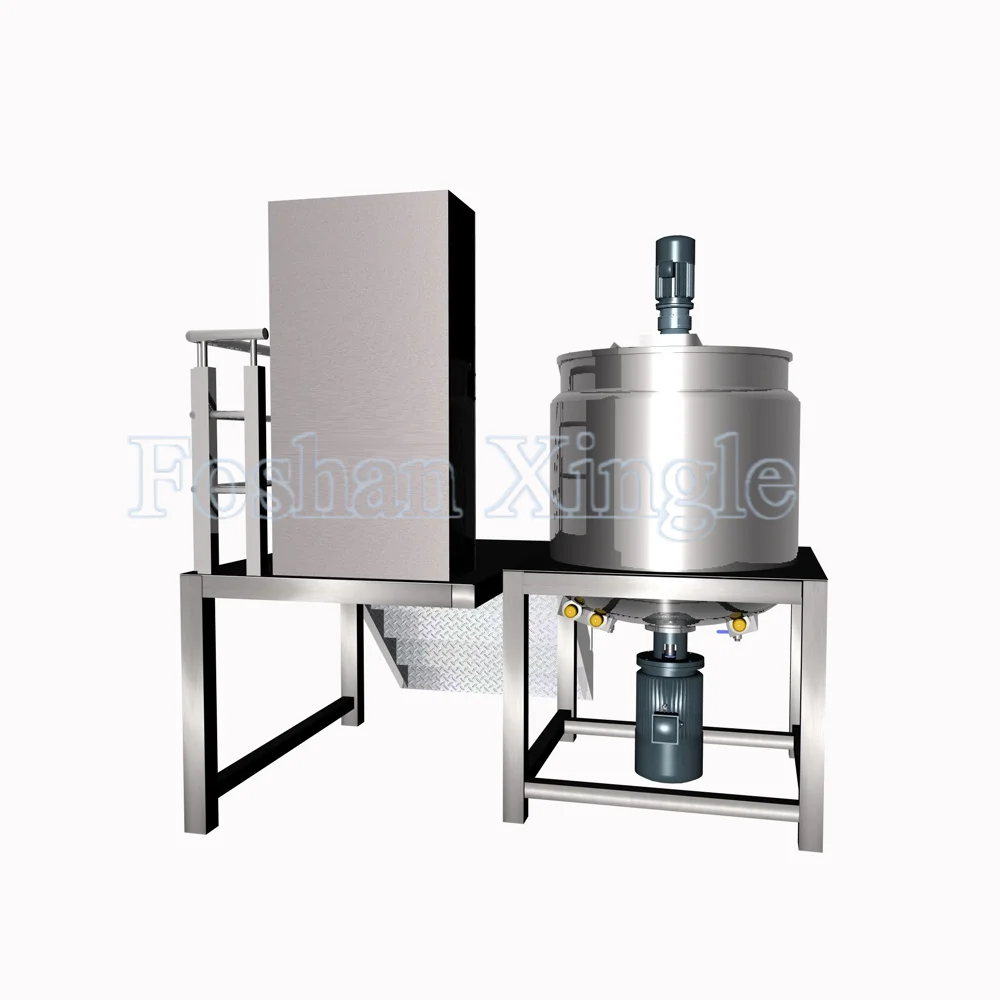 Double Jacket Stainless Steel Perfume Liquid Soap Mixer Shampoo Making ...