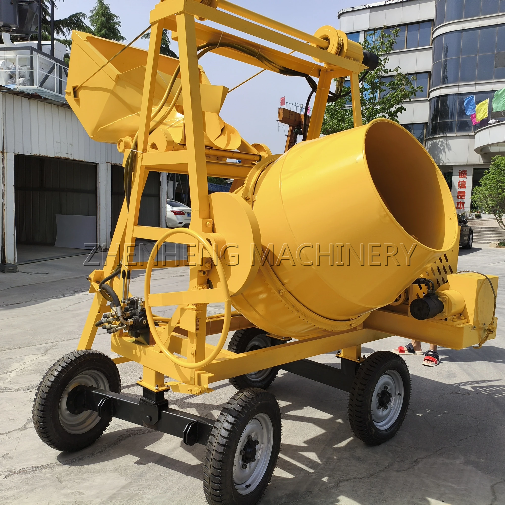 High Quality Concrete Mixer Cement Sand Concrete Mixer Construction ...