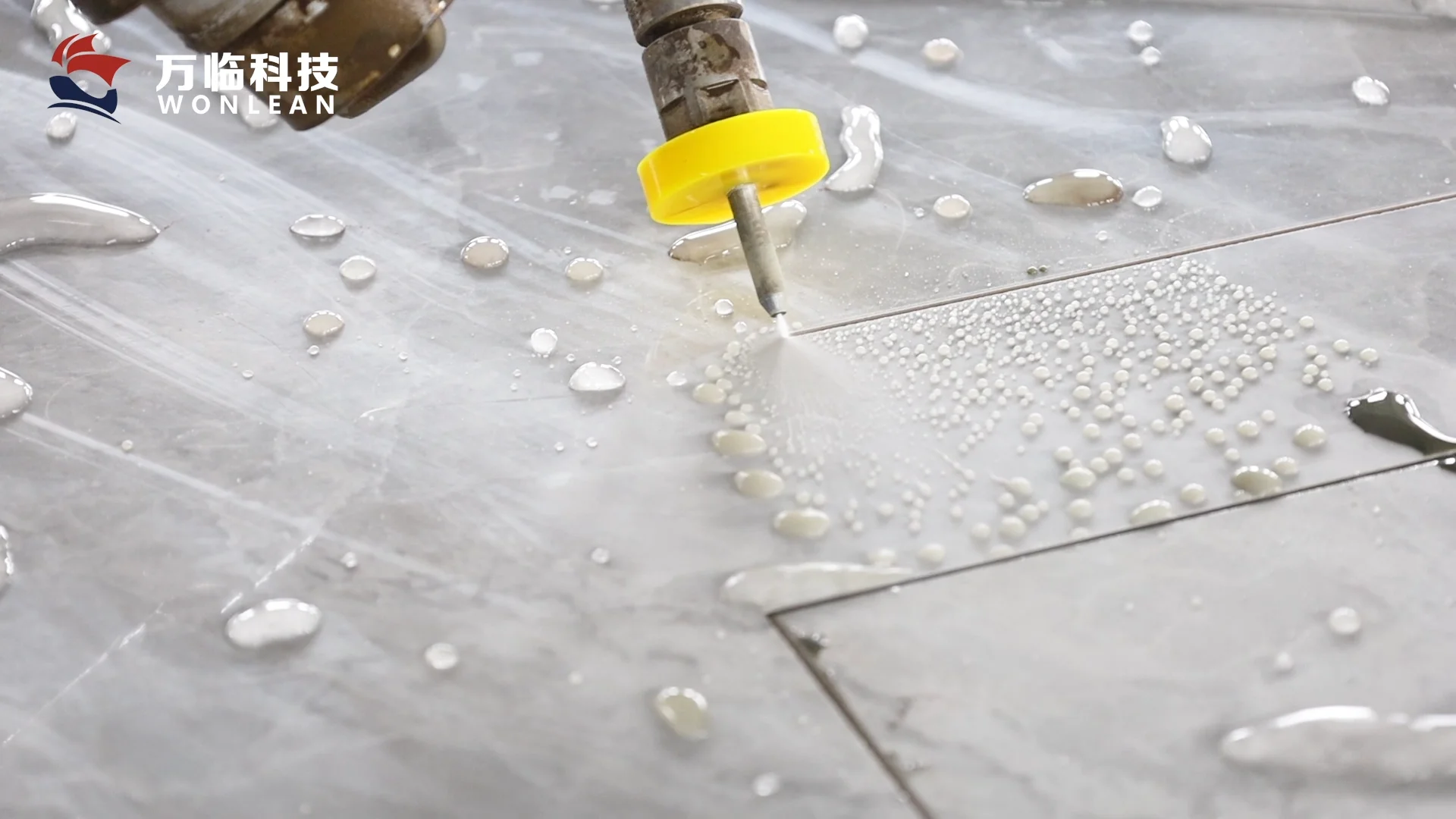 Wonlean 5 Axis Waterjet Machine Cutter Cnc Water Jet Stone Cutting ...