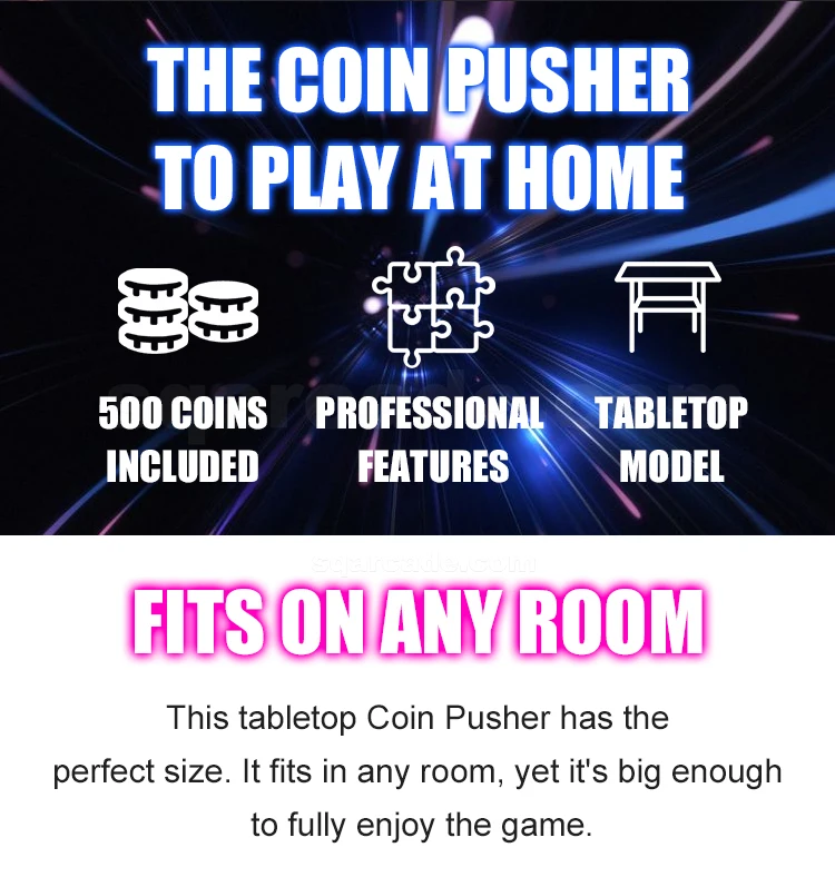 Token Game Machine Coin Pusher: Indoor Entertainment Solution