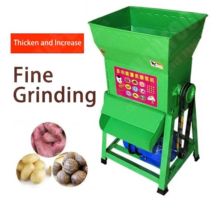 Industrial Cassava Processing Line Grinding Machine Cassava Crushing ...