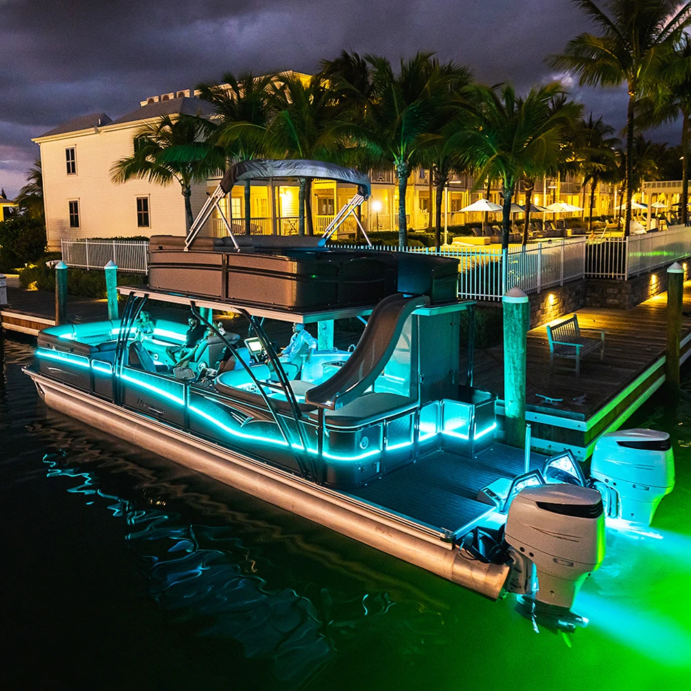 Factory Direct Double Decker Aluminium House Boat Family Style Pontoon ...