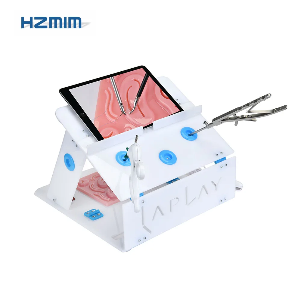 HD 1080P Laparoscopic Simulator Trainer Box - 4 Modules