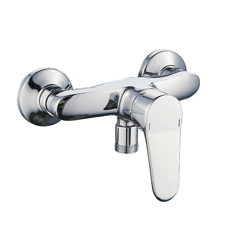 Professional Bathroom Chrome Polished Single Handle Wall Mounted Bath ...