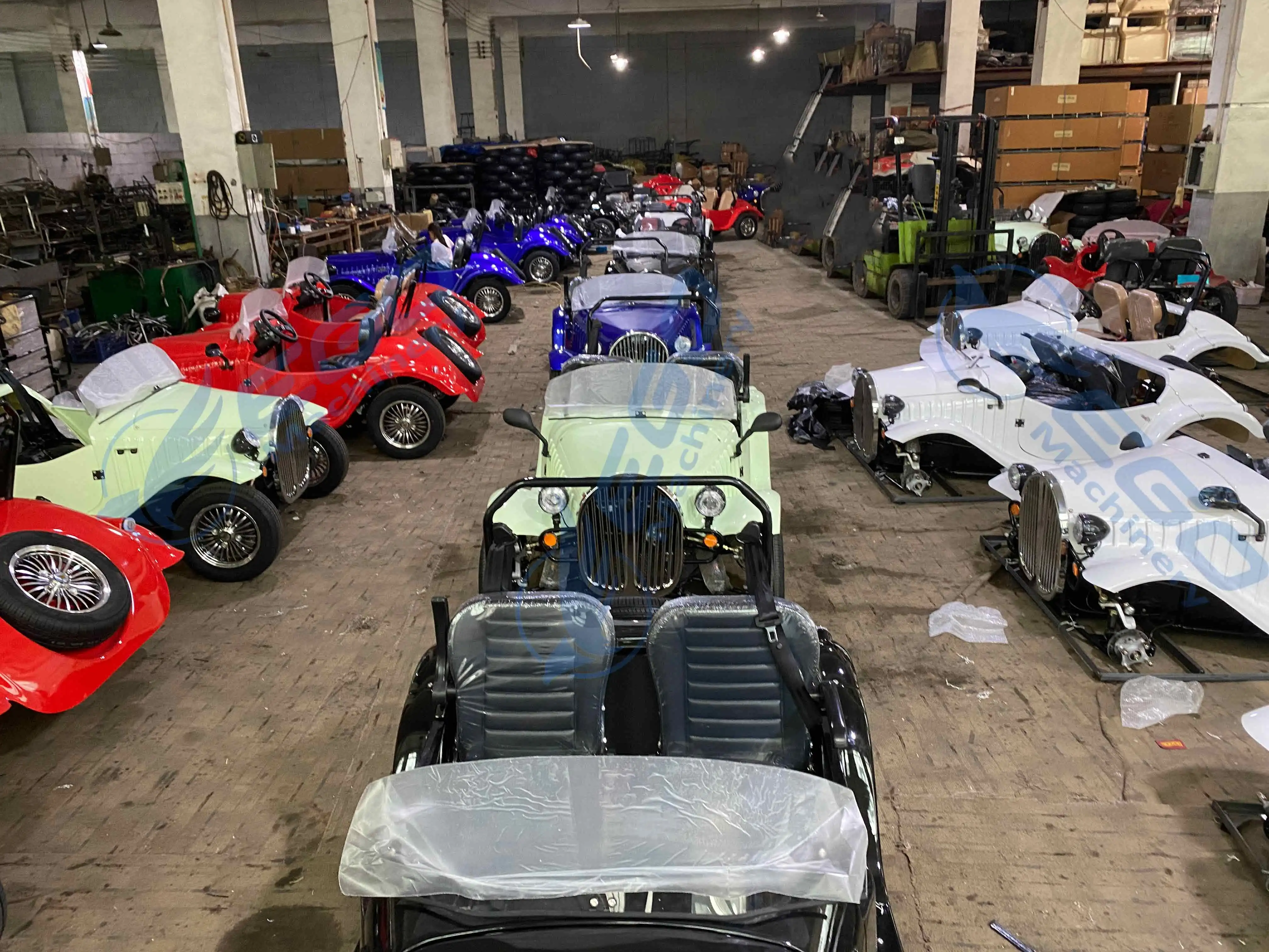 Mini Classic Car - Retro Electric Buggy with 1year Warranty