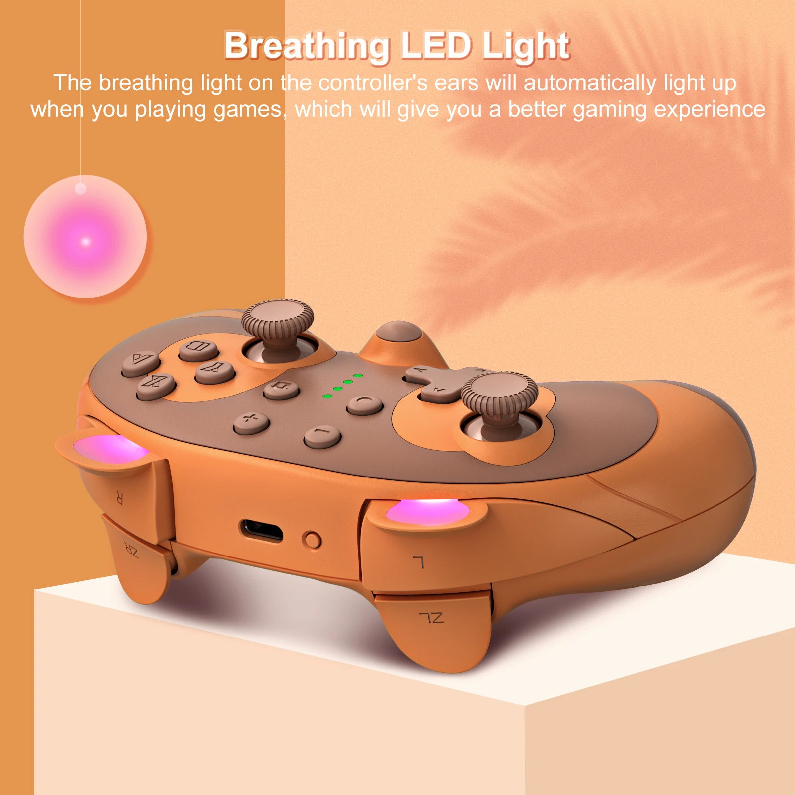 Switch Pro Controller Zootopia Style - Wireless & Versatile