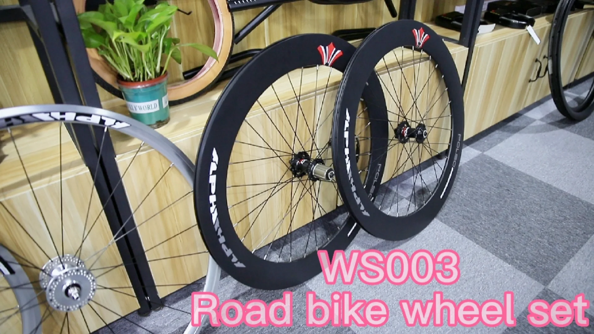 Ws003 Wheel Set Road Bike Wheels Disc Brake 32 Holes Bicycle Wheelset ...