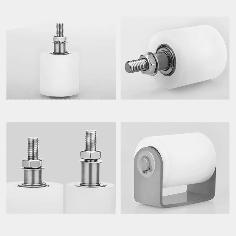 Sliding Nylon Roller Wheel Diameter 48mm Thickness 100mm With 304 ...