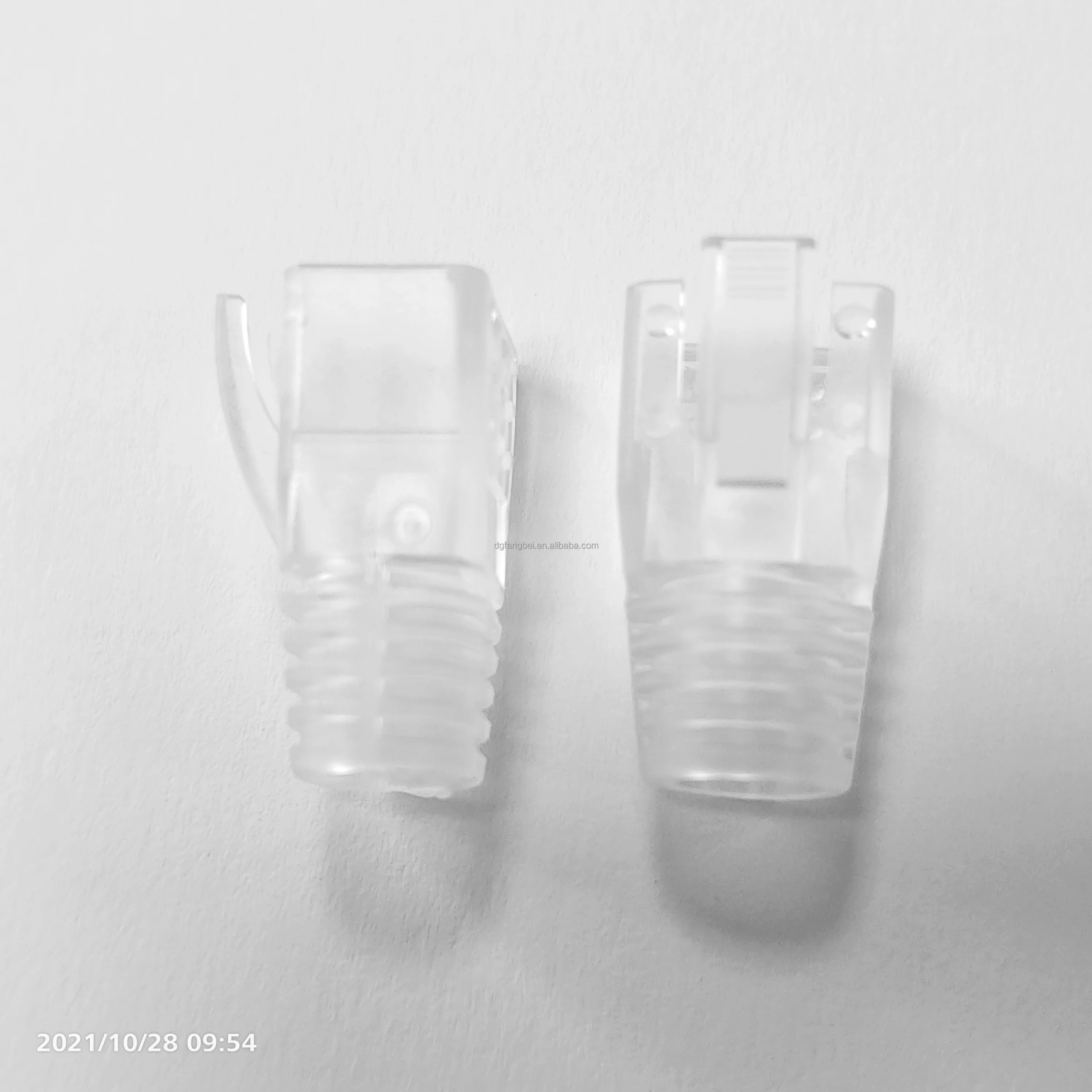 Rj45 Cat7 Transparent Pc Connector Boot Od8.5mm - Buy Clear Transparent ...