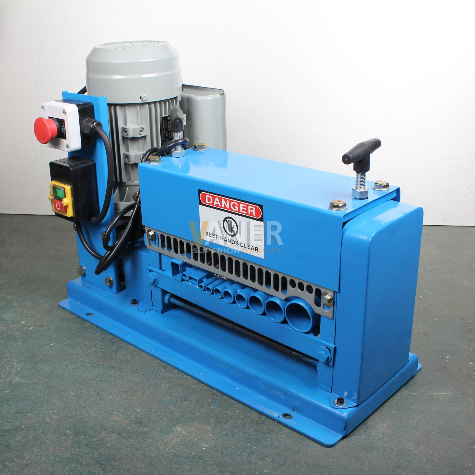 V-038m Automatic Scrap Cable Stripper Machine Wire Cutting Stripping And Crimping Machine ...
