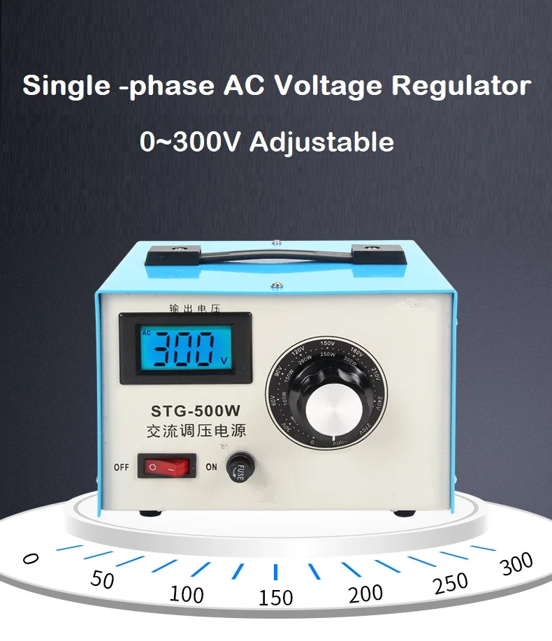 Stg 500w 220v Variac Regulator For Servo Motor Power Supply Odm