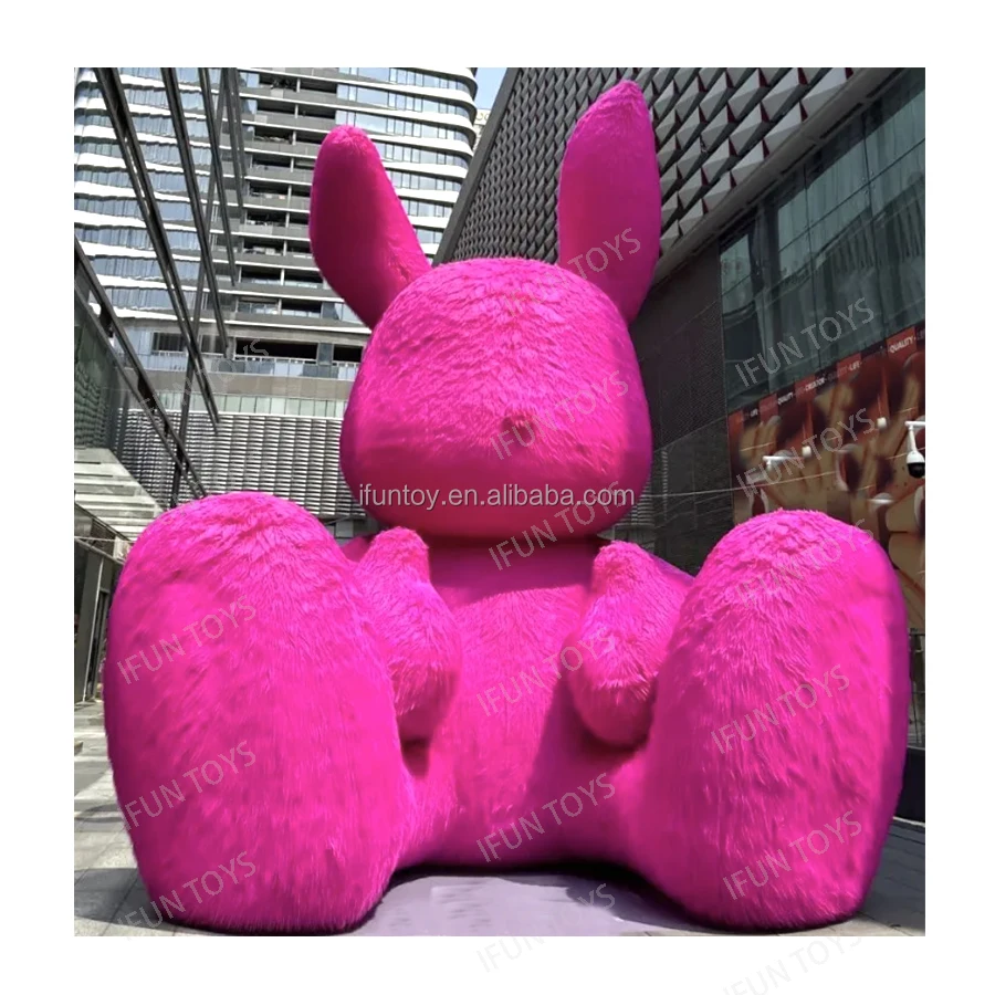 Large Inflatable Plush Bunny Rabbit for Easter Decoration| Alibaba.com