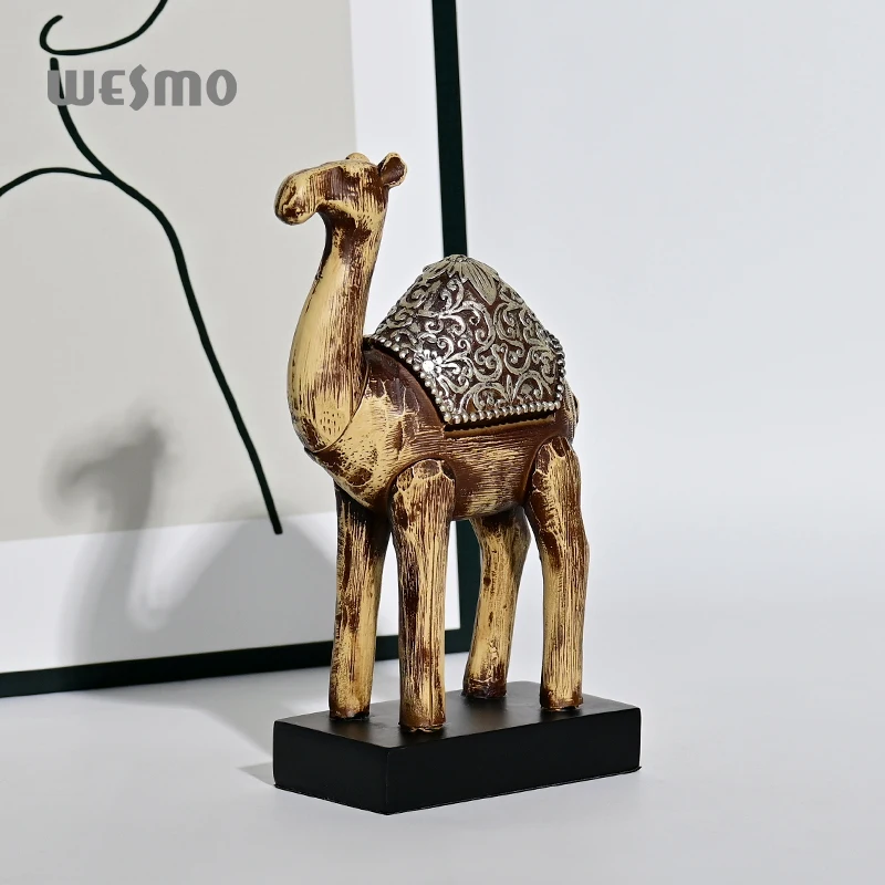 Camel Animal Table Top Resin Decorative Sculpture For Home Decor ...
