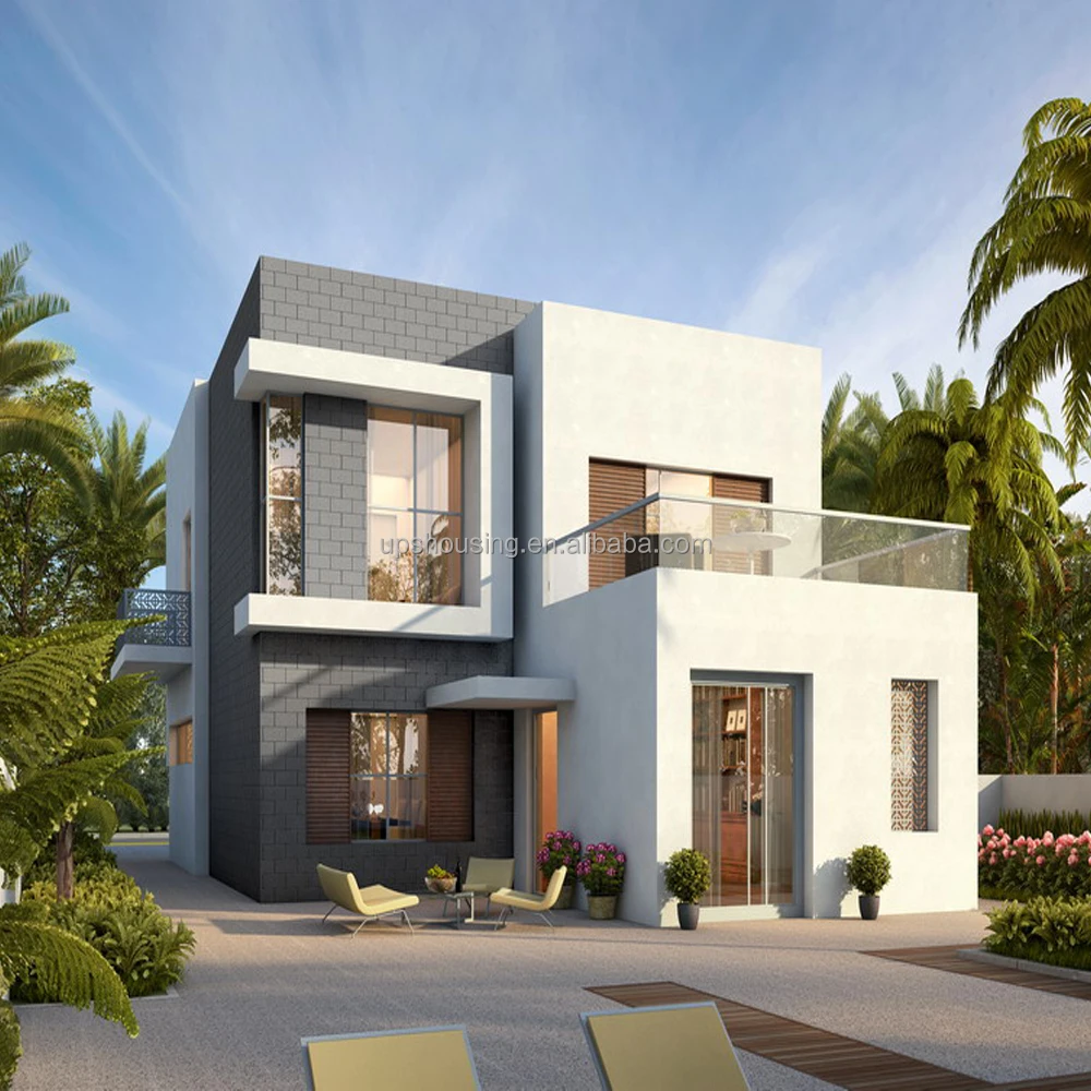 Econel Reinforced Concrete Prefabricated Villa with Slab System for ...