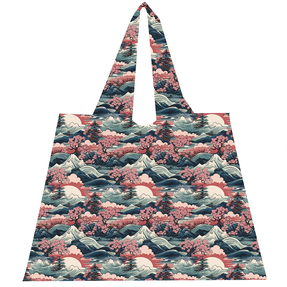 Heavy Duty Expandable Folding Tote Bag - Reusable & Durable