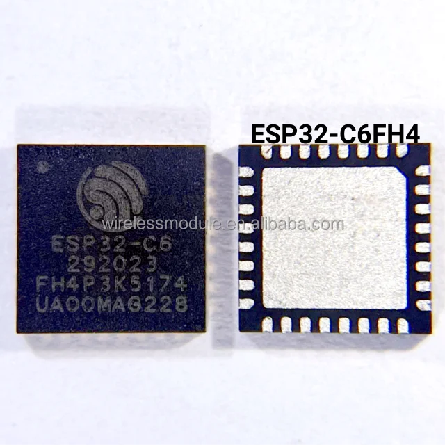 Original Esp32-c6 Esp32-c6fh4 2.4 Ghz Wi-fi 6 (802.11ax) And Ble5.0 And ...