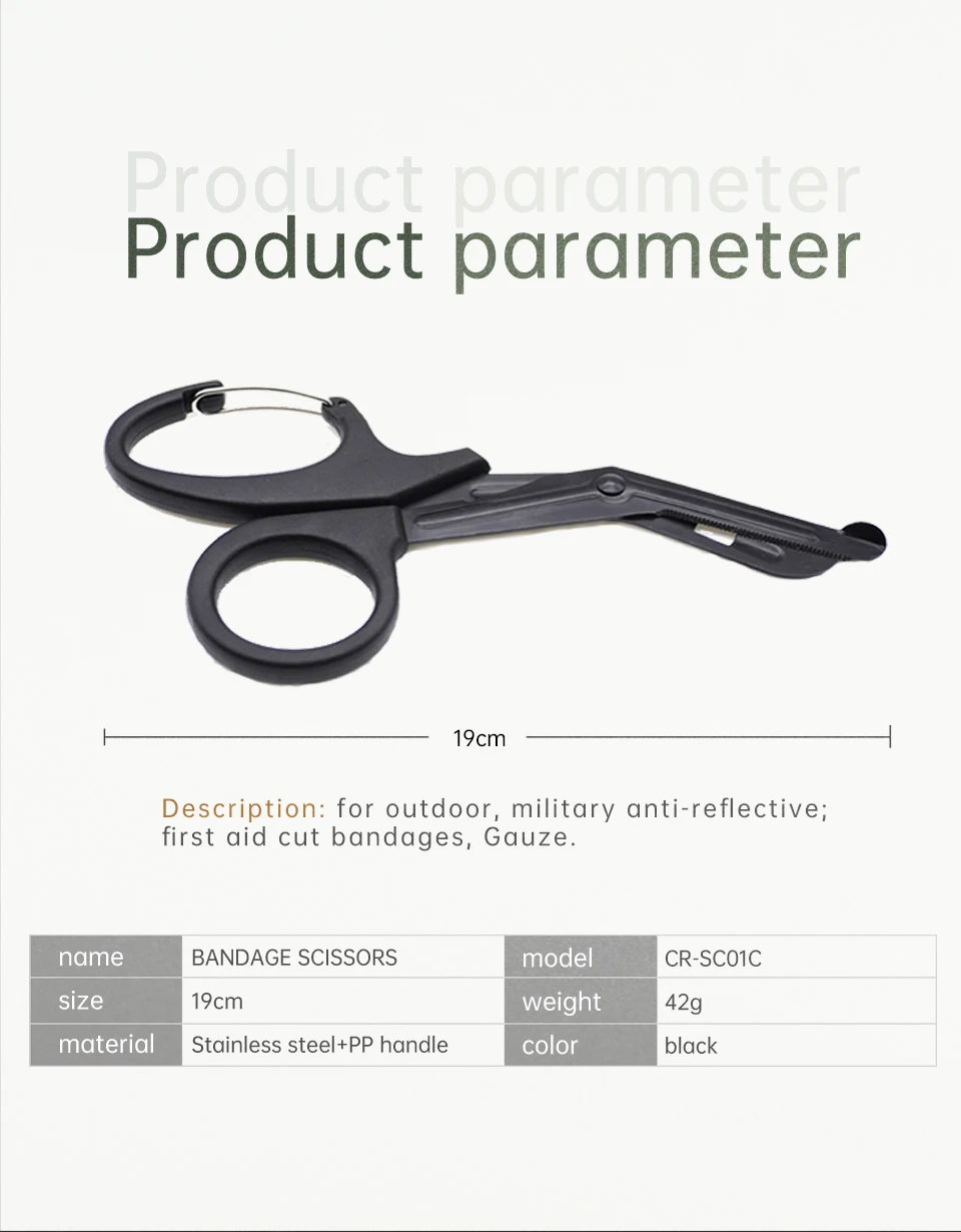 Tactical Small Medical Scissors/ Bandage Scissors Emergency Tactical ...