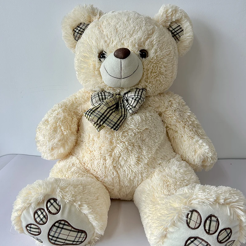 Pillow Animal Brown Bear Soft Plush Doll Toy Custom For Baby Kids For ...