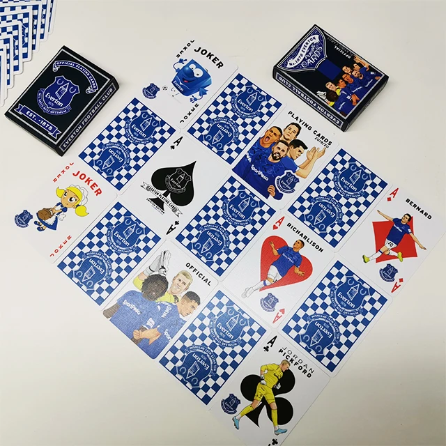 Custsom Playing Card Board Game Basketball Football Poker Cards Foil ...