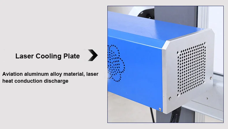 Conveyor Belt Automatic Cool Beam Counter Fiber Laser Marking Machine ...