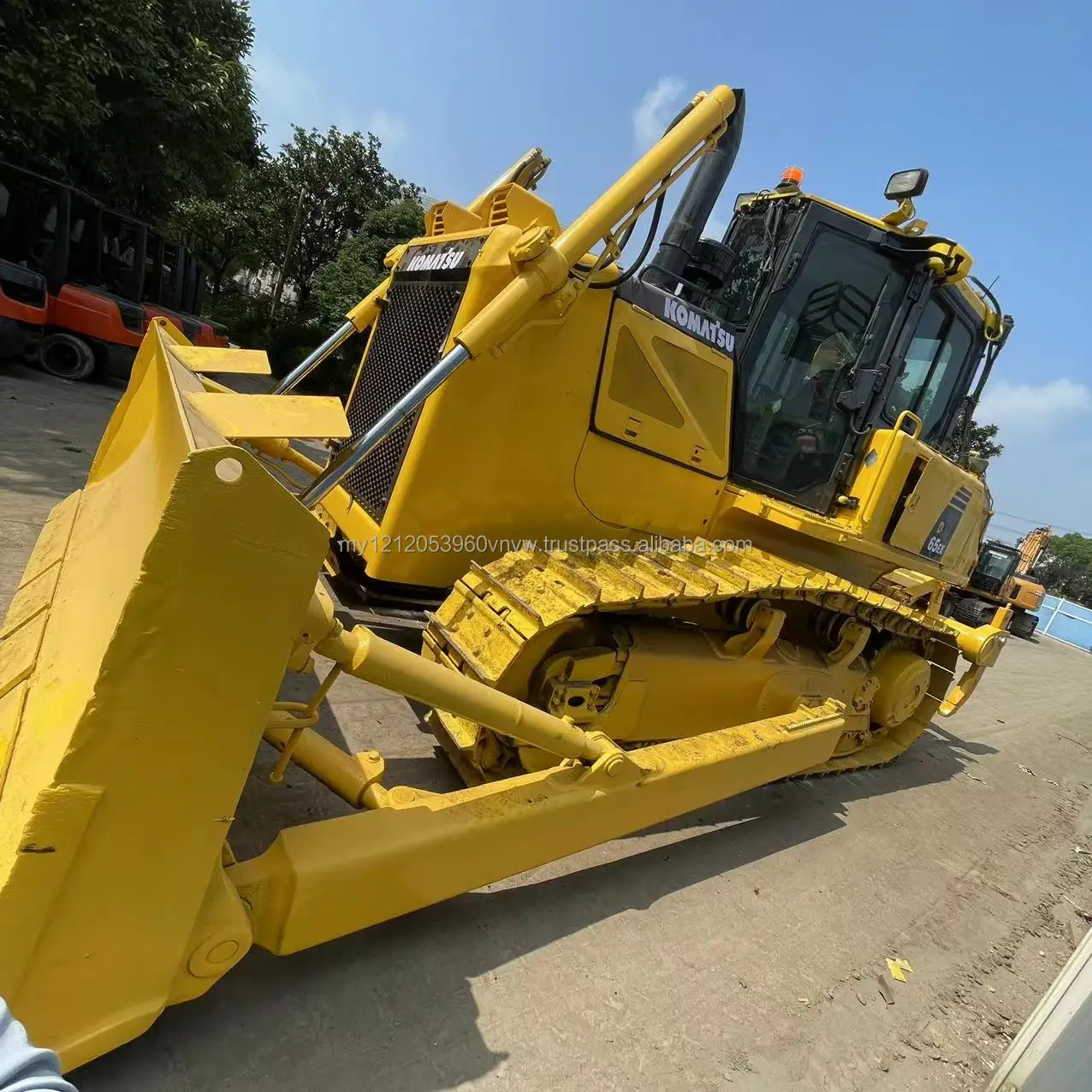 Hot Sale Used Small Size Bulldozer Komatsu D65ex Cat D6m D3g D3c D4c ...